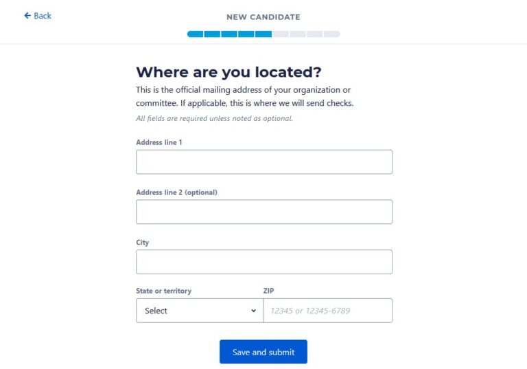 How to set up an ActBlue Account ⋆ My Campaign Guide